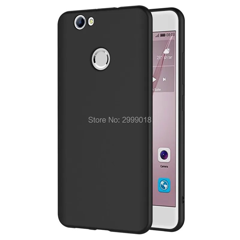 Силиконовый чехол Huawei Nova 1, черный