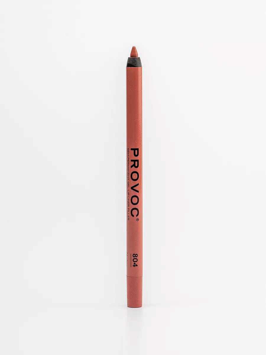 Provoc Gel Lip Liner Filler 804 Полуперманентный гелевый карандаш для губ (бежевый, нюдовый)
