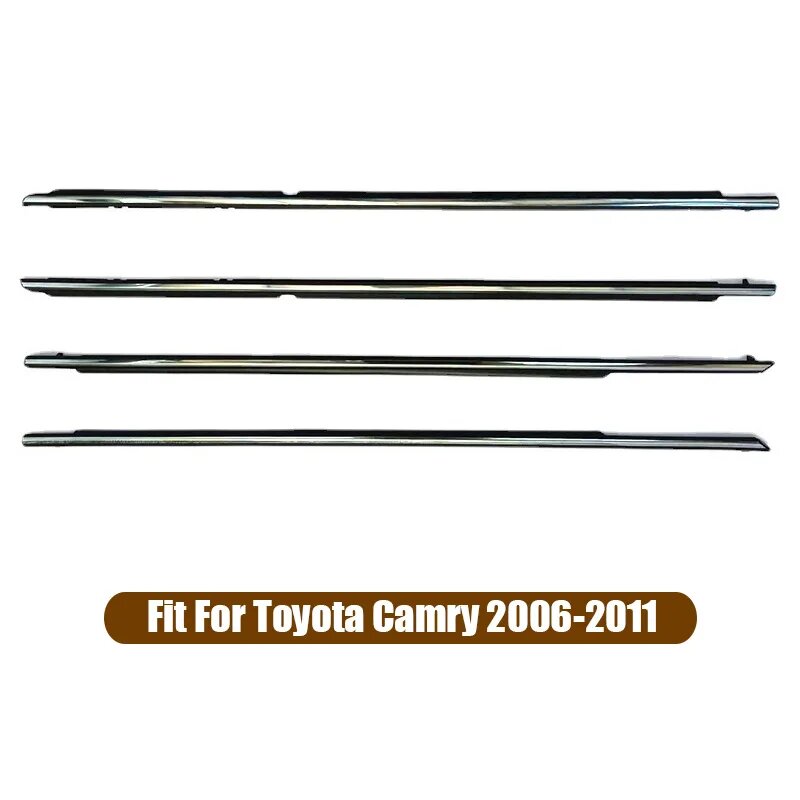 4 шт./компл, уплотнители для окон и дверей, водонепроницаемые резиновые ленты For Camry 2006-2011