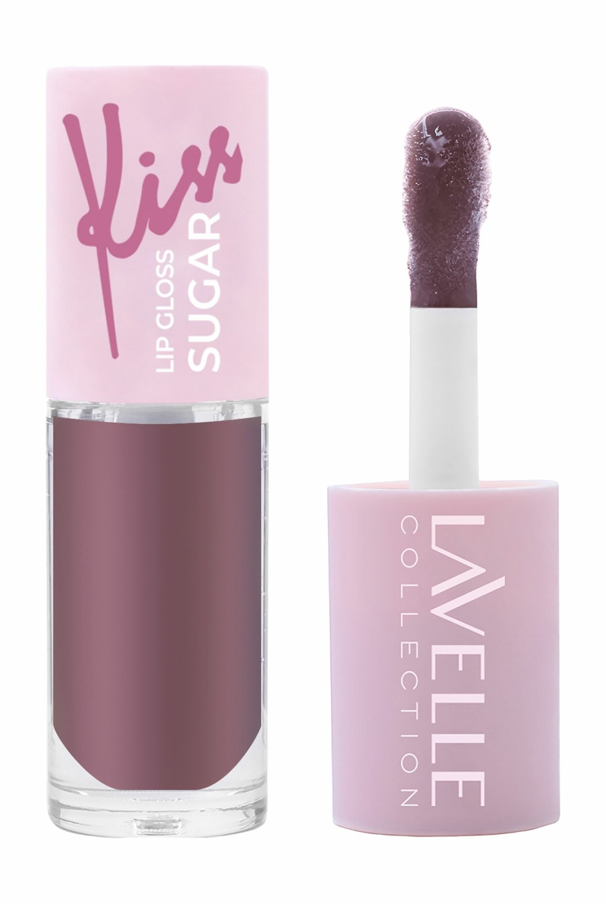 LAVELLE COLLECTION Блеск для губ глянцевый Sugar Kiss, 7 мл, 05 сливовый