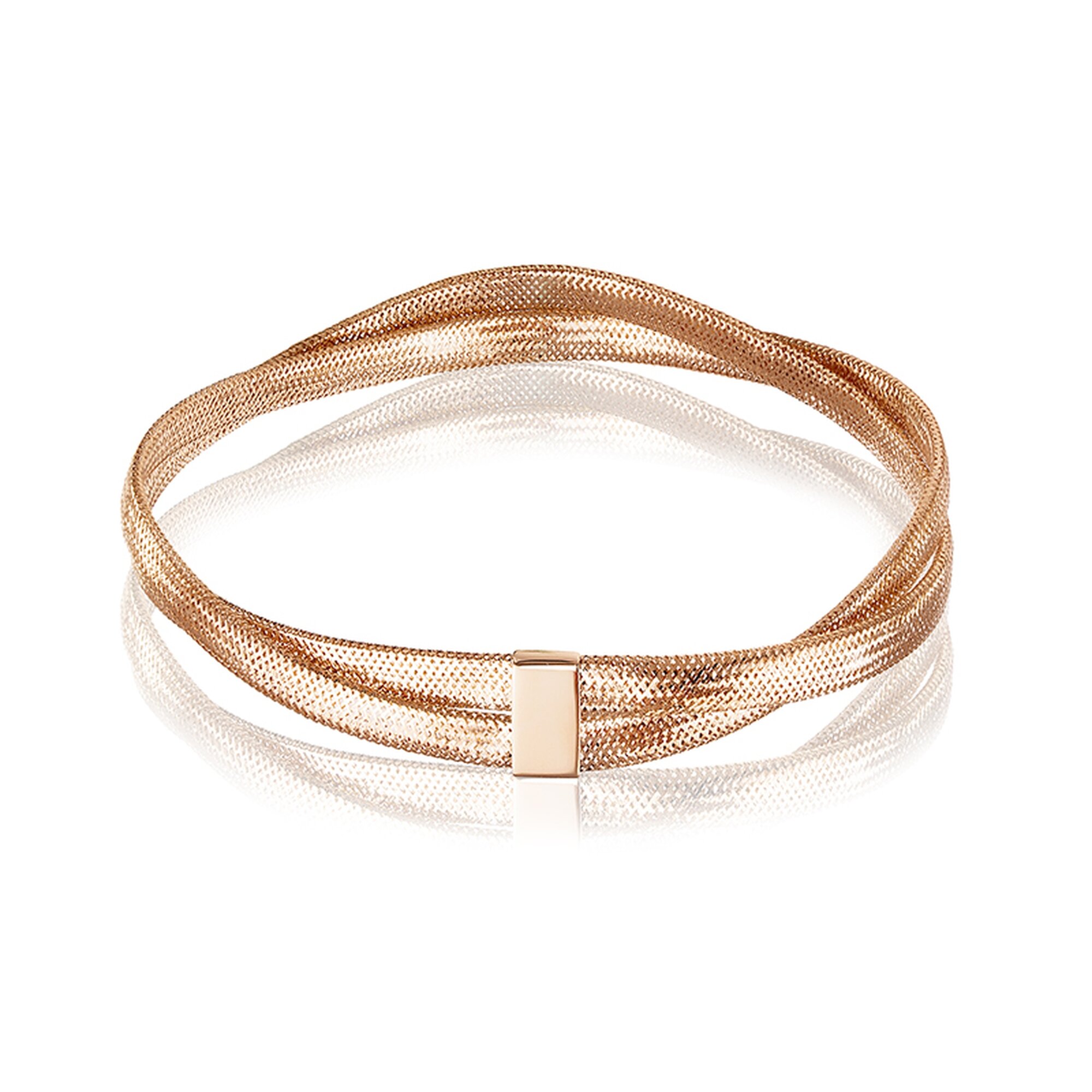 Браслет, красное золото, 585 проба