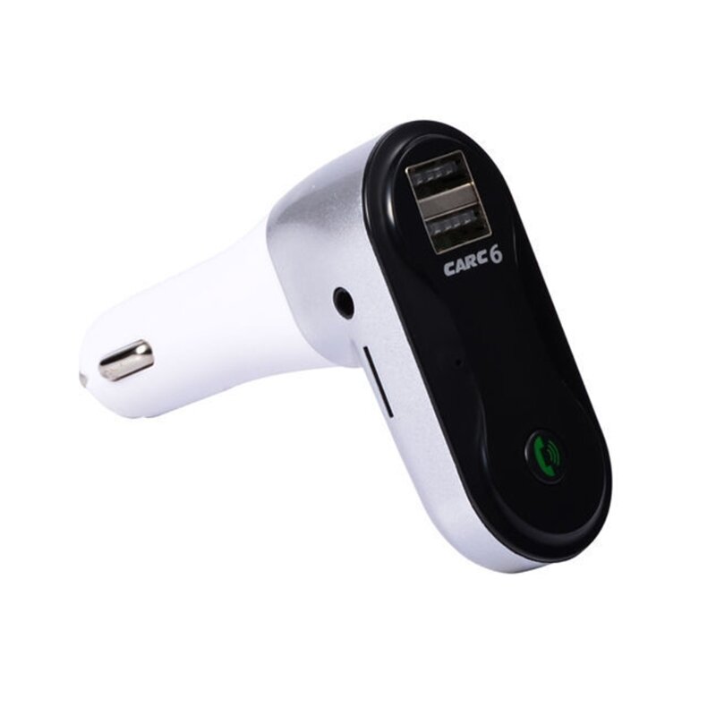 FM-передатчик Радиоадаптер Автомобильный комплект 2.1A USB-порты AUX-выход TF-карта Mp3 для воспроизведения большинства смартфонов Аудиоплееры