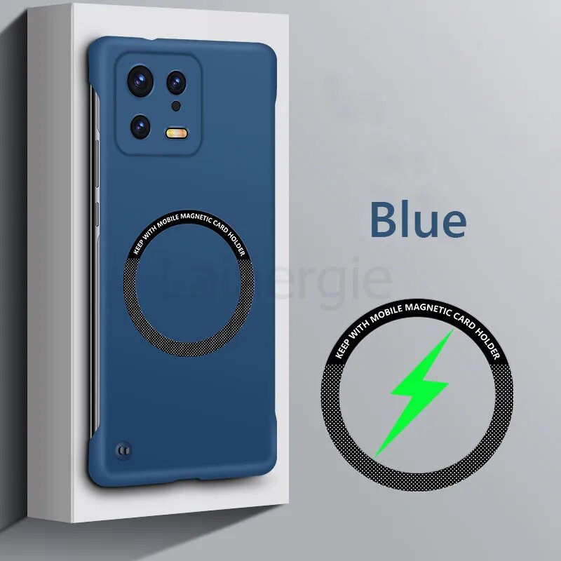 Чехол Magsafe Синий для Xiaomi 13 Pro