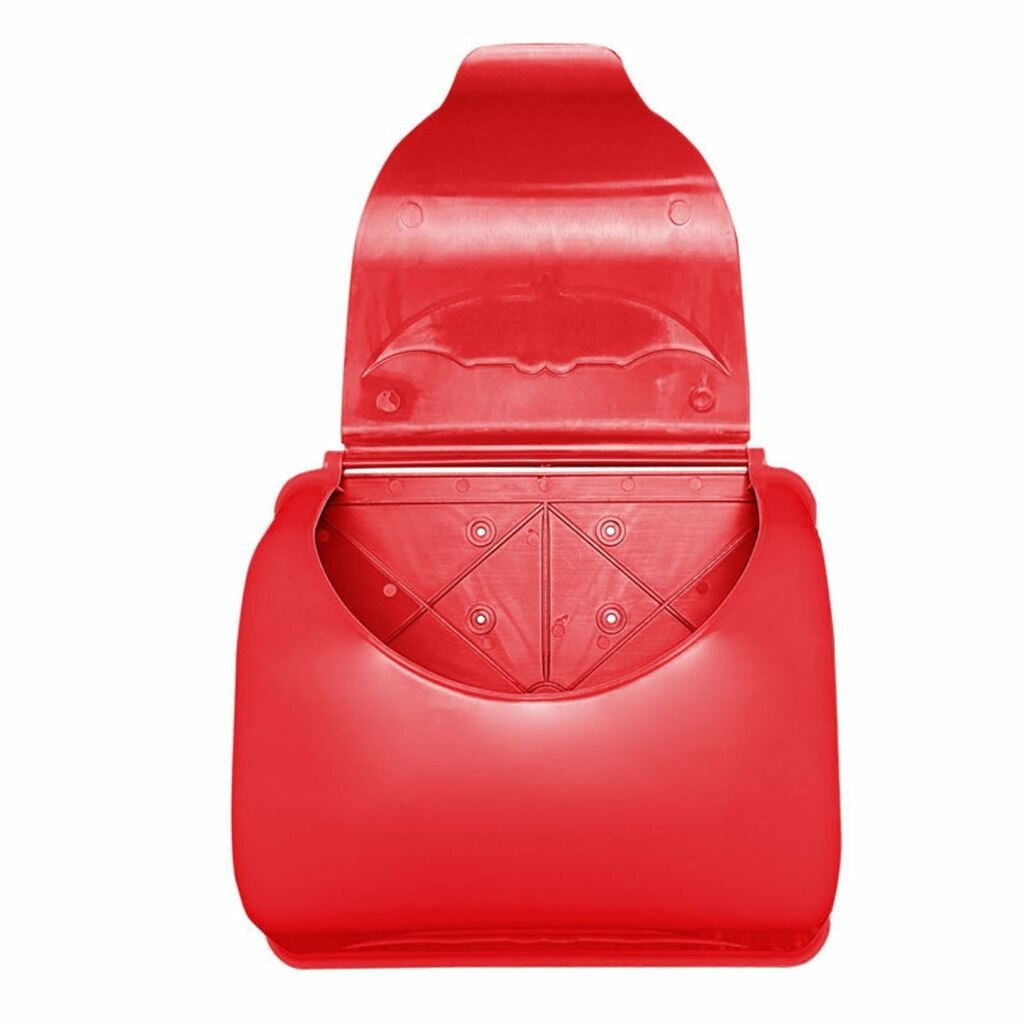 (1шт) Пластиковый почтовый ящик для имитации детской игрушки-красный