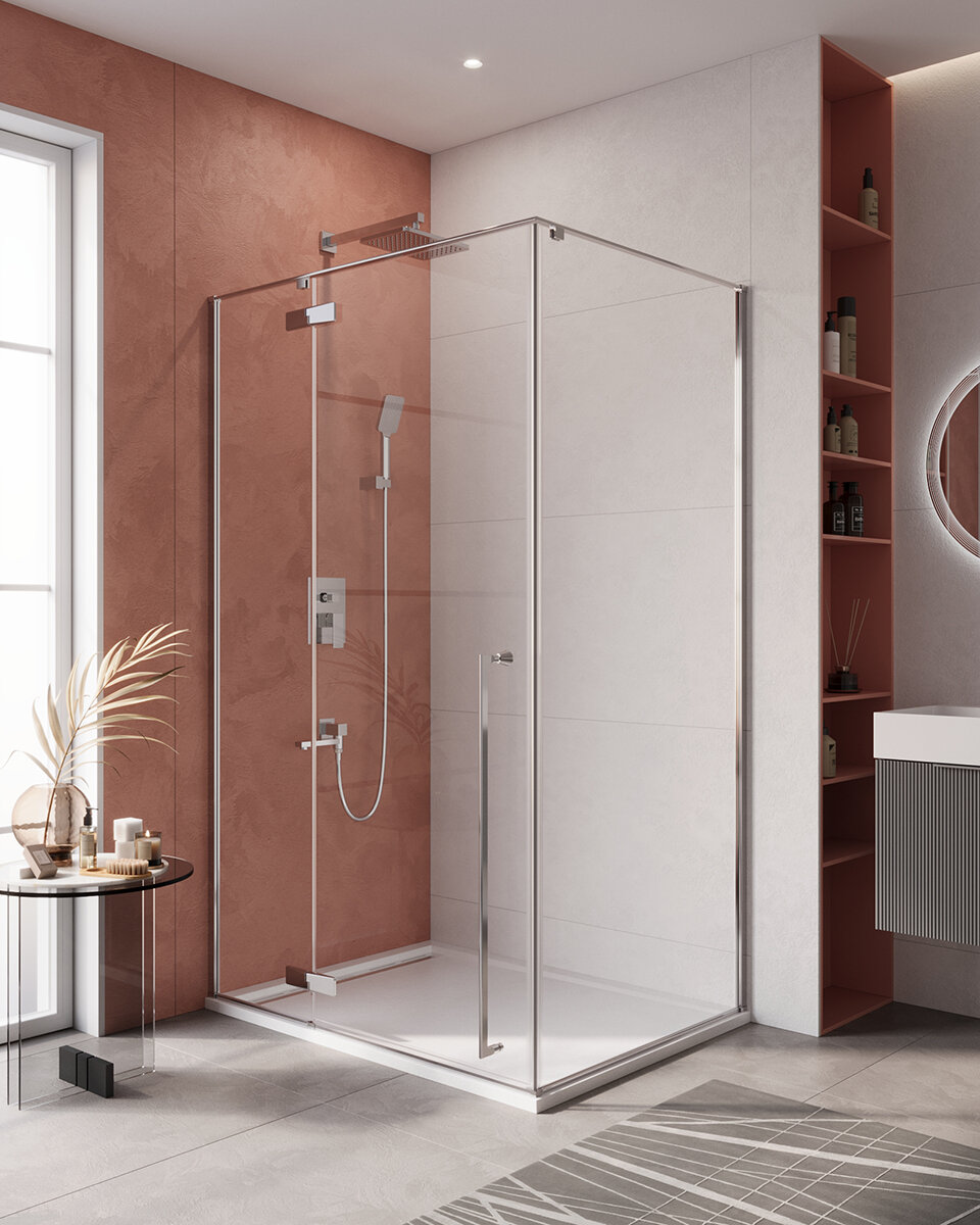 Душевой уголок CEZARES LINER LINER-AH-1-120/90-C-Cr-L