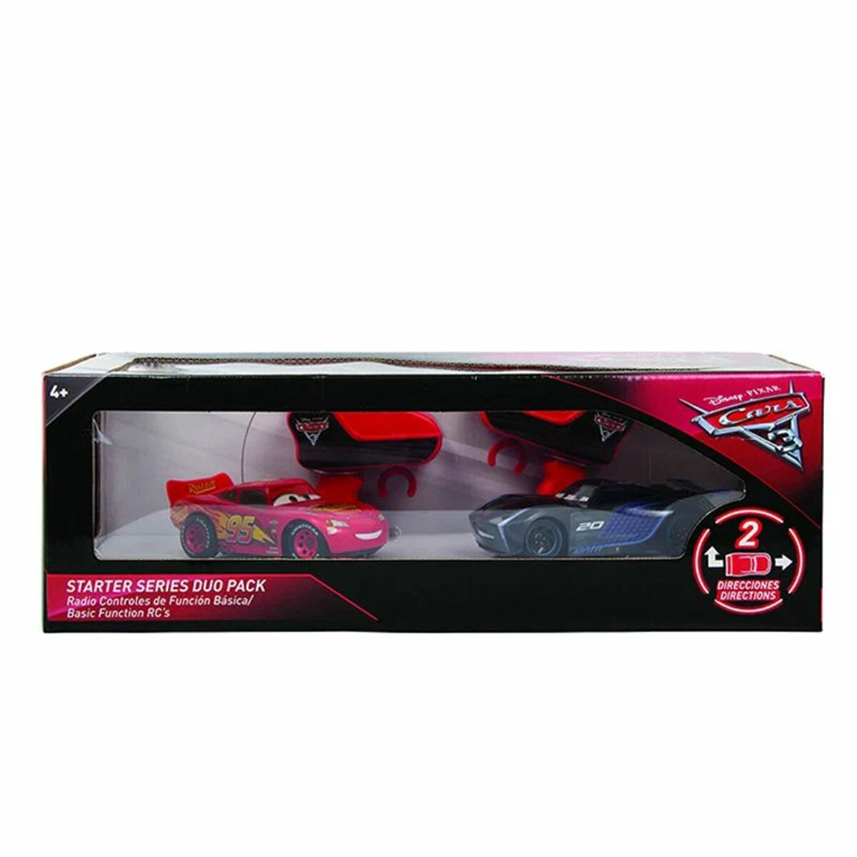 Pixar Cars3 Starter Series Duo Pack / Детская Классическая Аниме-машинка С Дистанционным Управлением