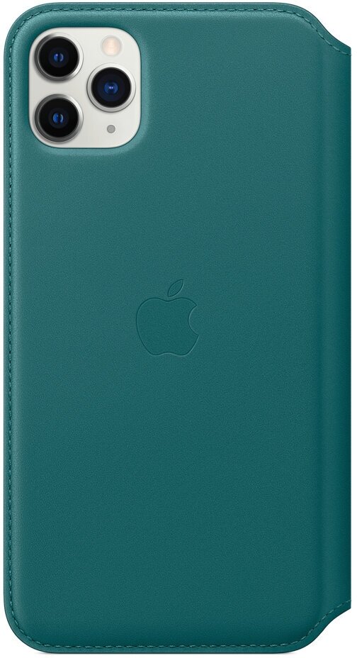 Чехол-книжка Apple iPhone 11 Pro Max Leather Folio Peacock MY1Q2ZM/A