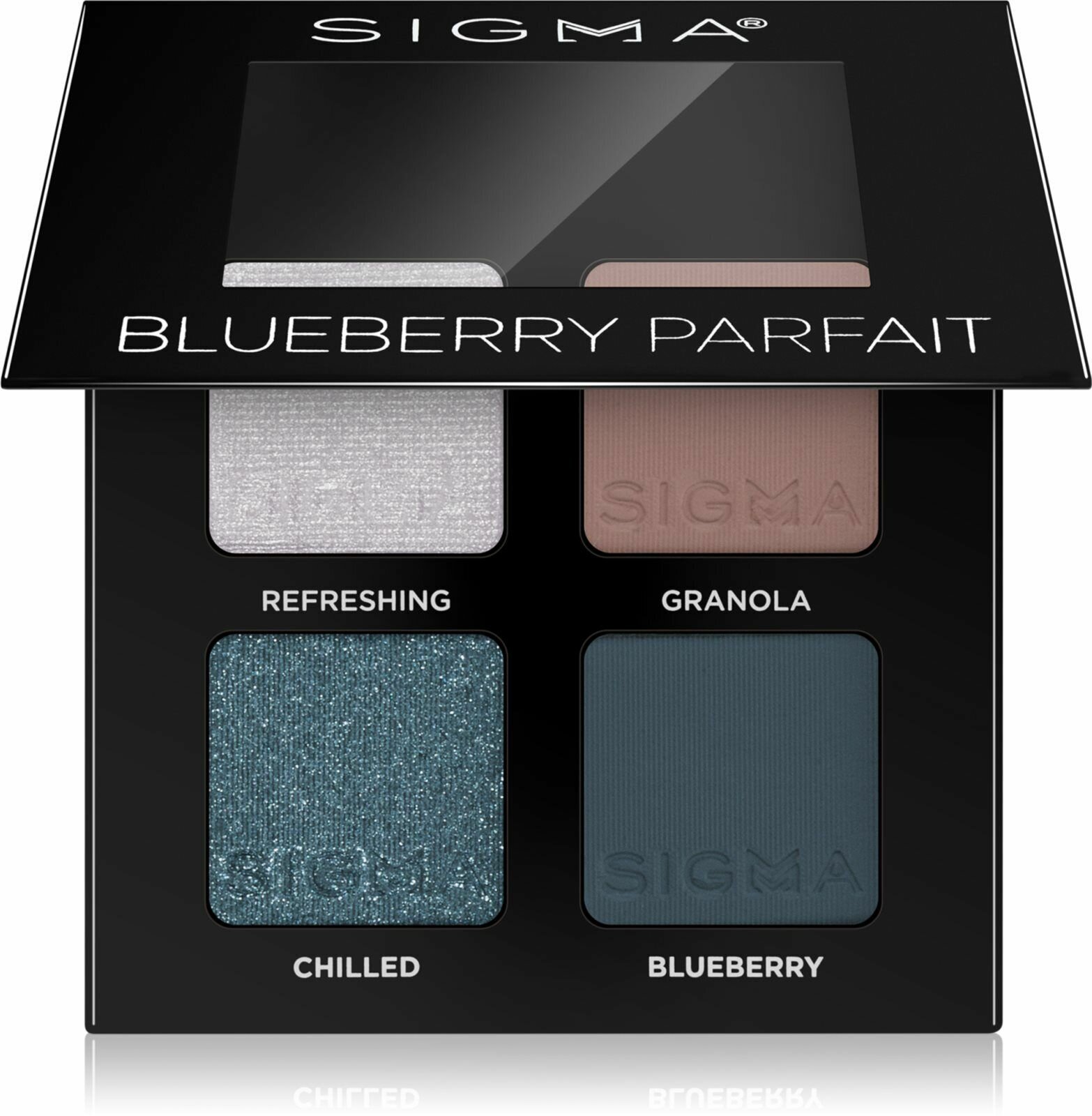 Sigma Beauty палитра теней для век Quad shade Blueberry Parfait 4 g