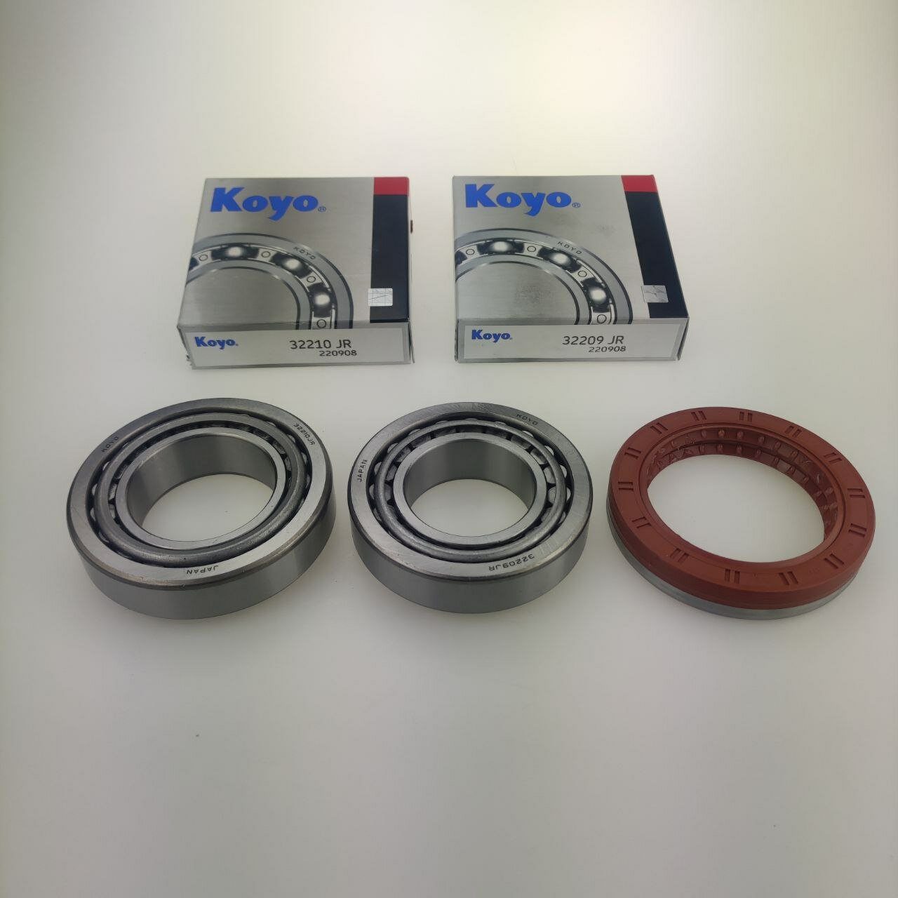 Ремкомплект задней ступицы подшипники 32209 и 32210, двухбортовой сальник 65-90-10 для ГАЗель 3302, некст их модиф.