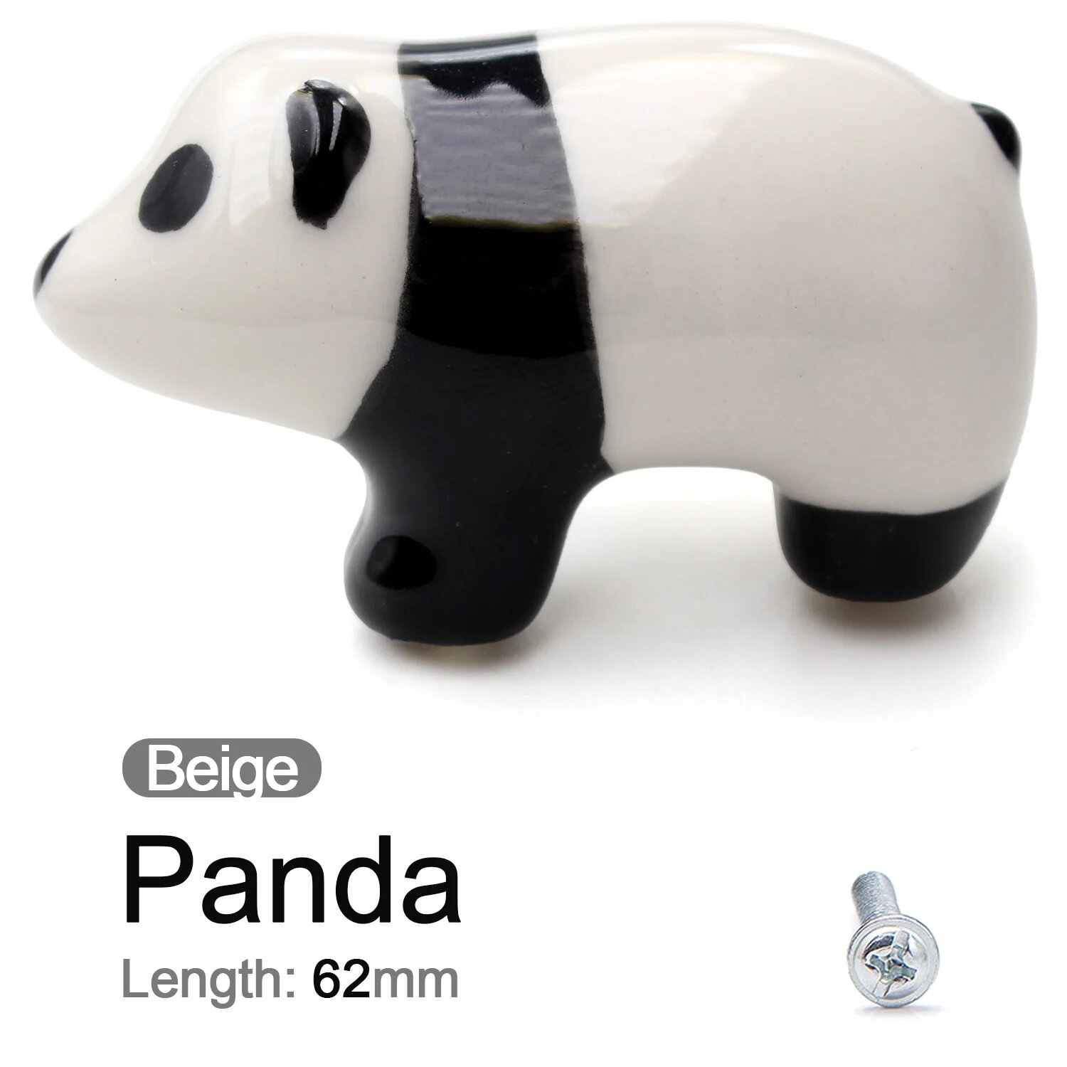 Керамические ручки imango с животными Panda