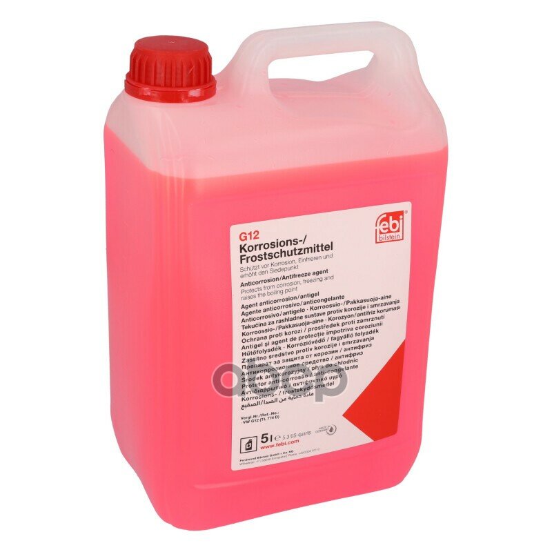 Антифриз (концентрат) красный 5L Febi арт. 22272