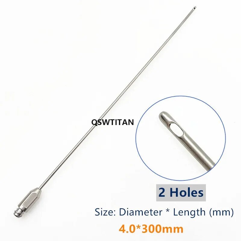 Канюли для липосакции QSWTITAN, две штуки 4.0-300mm Standard