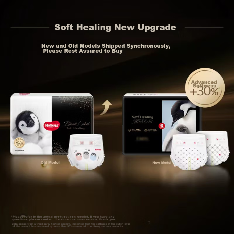 Huggies Healing Soft Penguin Pants Diapers XL 28 Pieces (12-17kg), Baby Diapers, Summer Ultra-Thin And Breathable