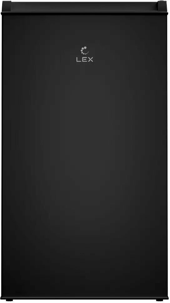 Холодильник однокамерный LEX LSD100BL DeFrost, черный, класс энергопотребления: A