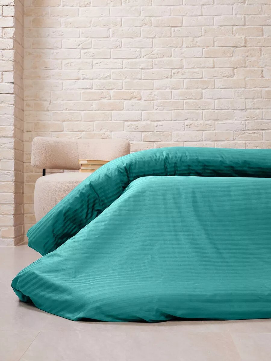 Пододеяльник SANPA HOME, 200х220 см, евро, на молнии, Сатин Делюкс, 100% хлопок