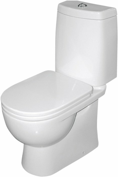 Унитаз-компакт Fest Comfort Белый S1 (арматура 2-режимная OLI, сиденье дюропласт с микролифтом)