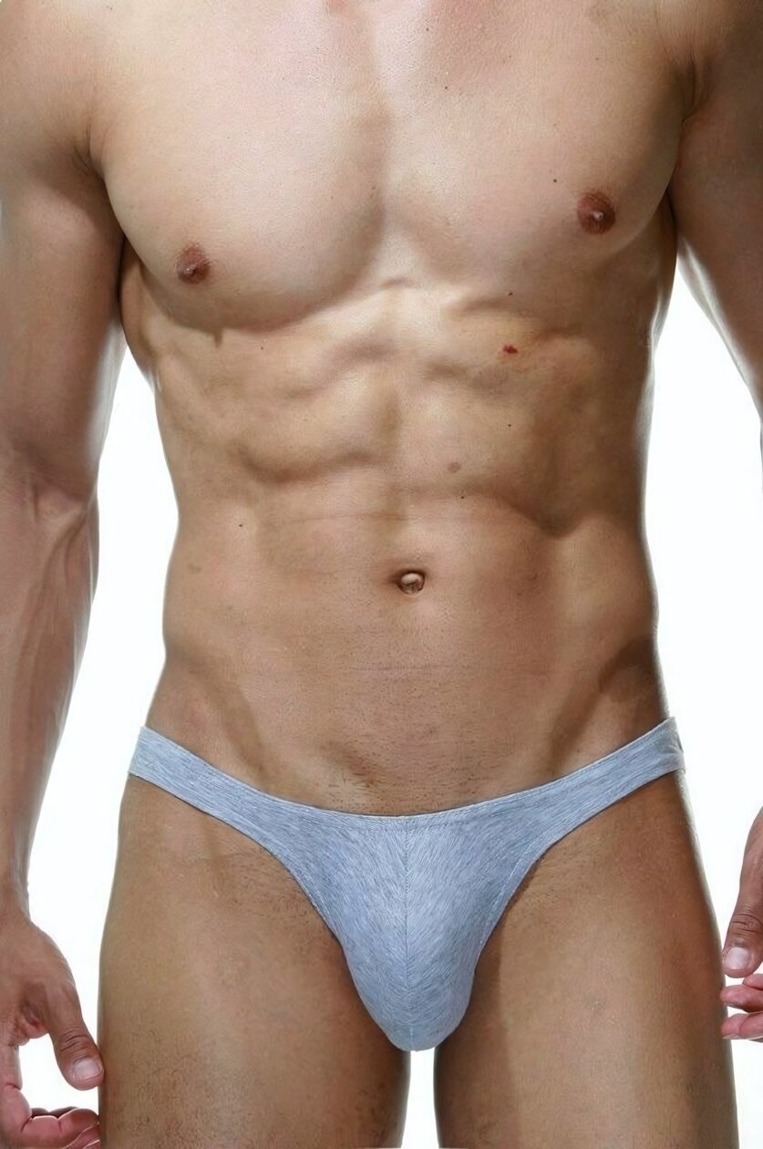 Трусы Серые меланжевые