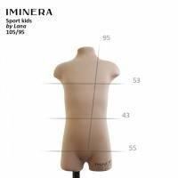 Манекен спортивный IMINERA портновский мягкий S4+ (дуга 95) на рост 105см без опоры