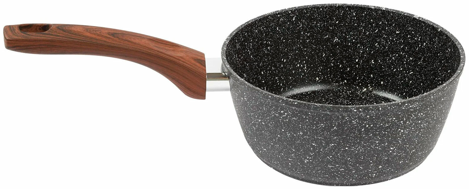 Ковш Rashel R-104/18, черный гранит