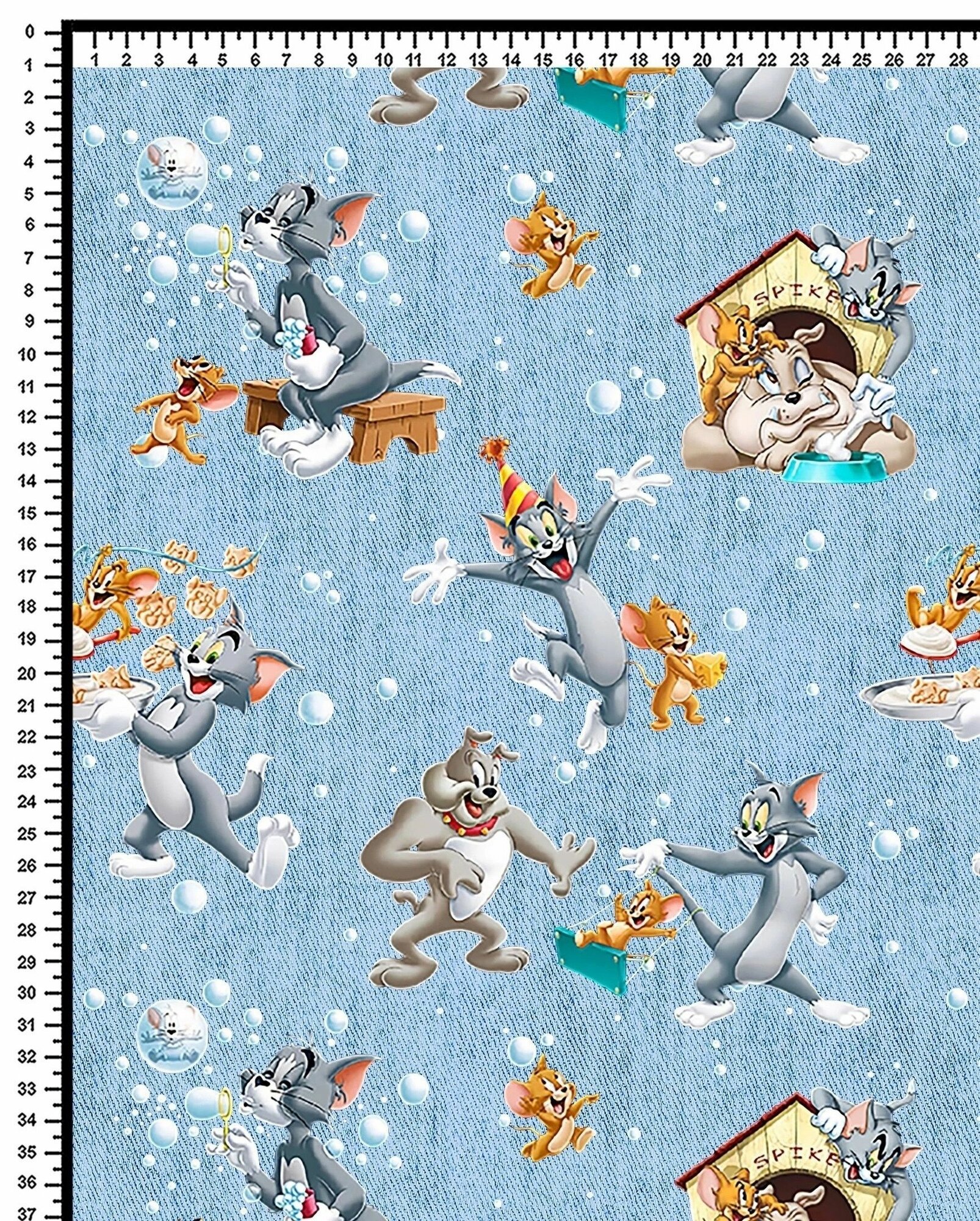 Ткань трикотажная 100см, футер 2-х нитка, том