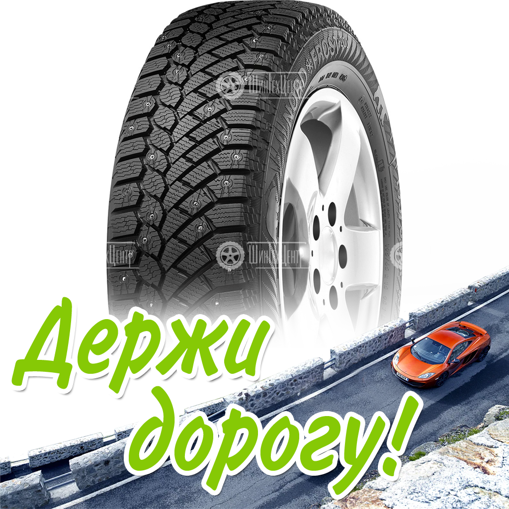 Шина 175/65R14 86T Xl Gislaved Nord Frost 200 Шип Зимняя для легковых автомобилей и кроссоверов