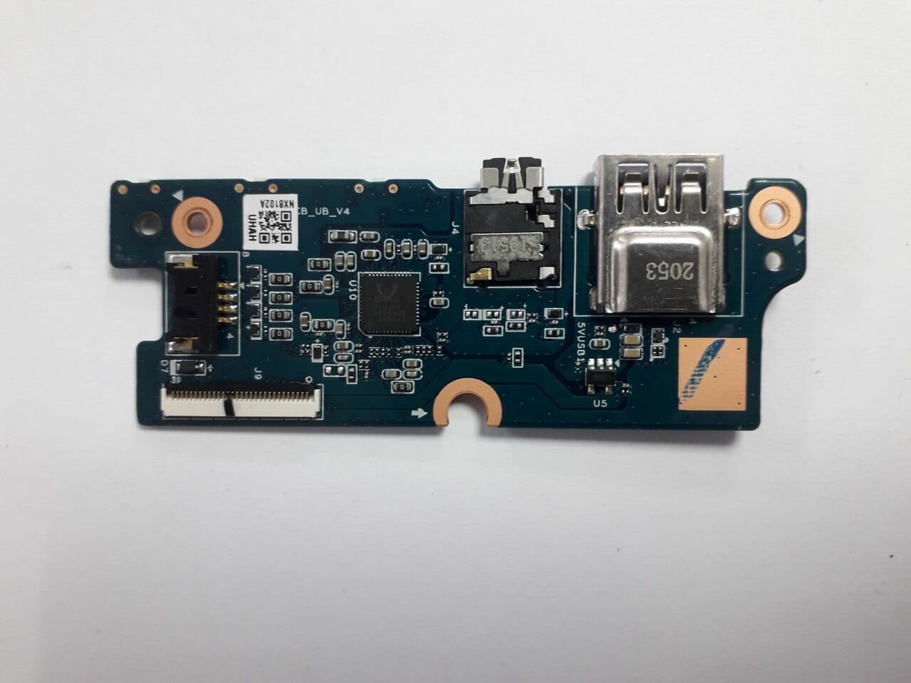 Плата USB с аудио разъемом для ноутбука Acer SP111-34N 55. H67N8.001