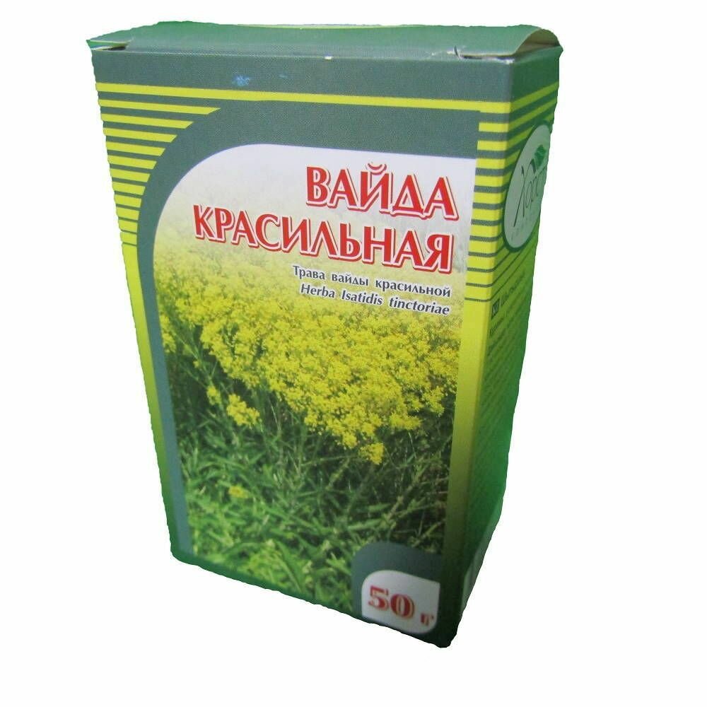 Вайда красильная трава 50 гр
