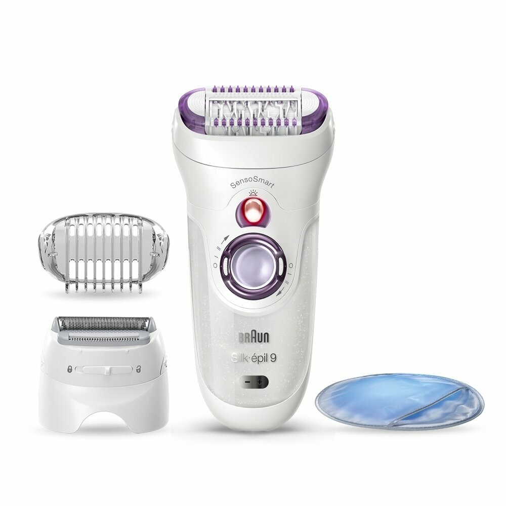 Эпилятор Braun Silk-epil 9 SensoSmart 9-710, white