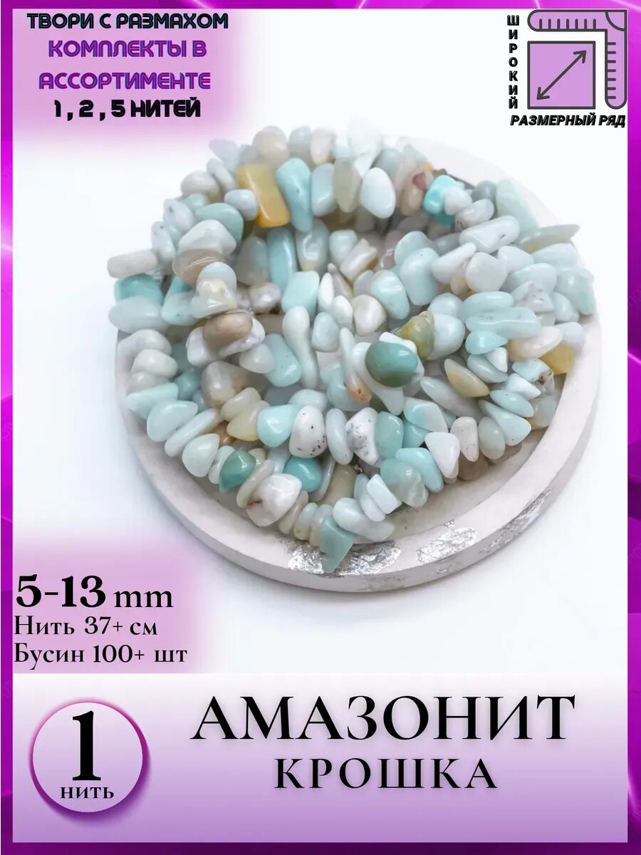 1424 Амазонит осколки камни галтовка для амулетов и колье A+