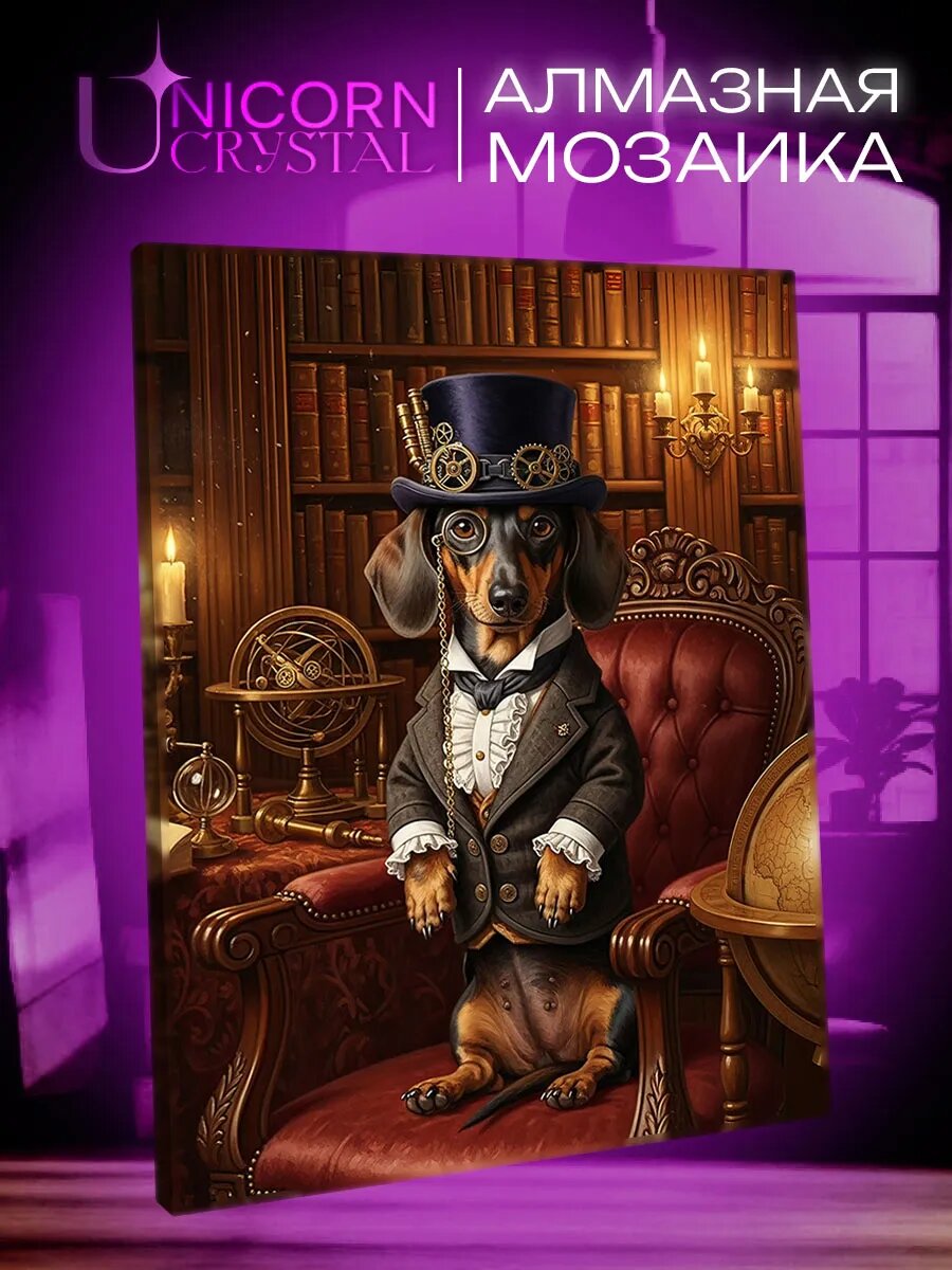 Алмазная мозаика Собака