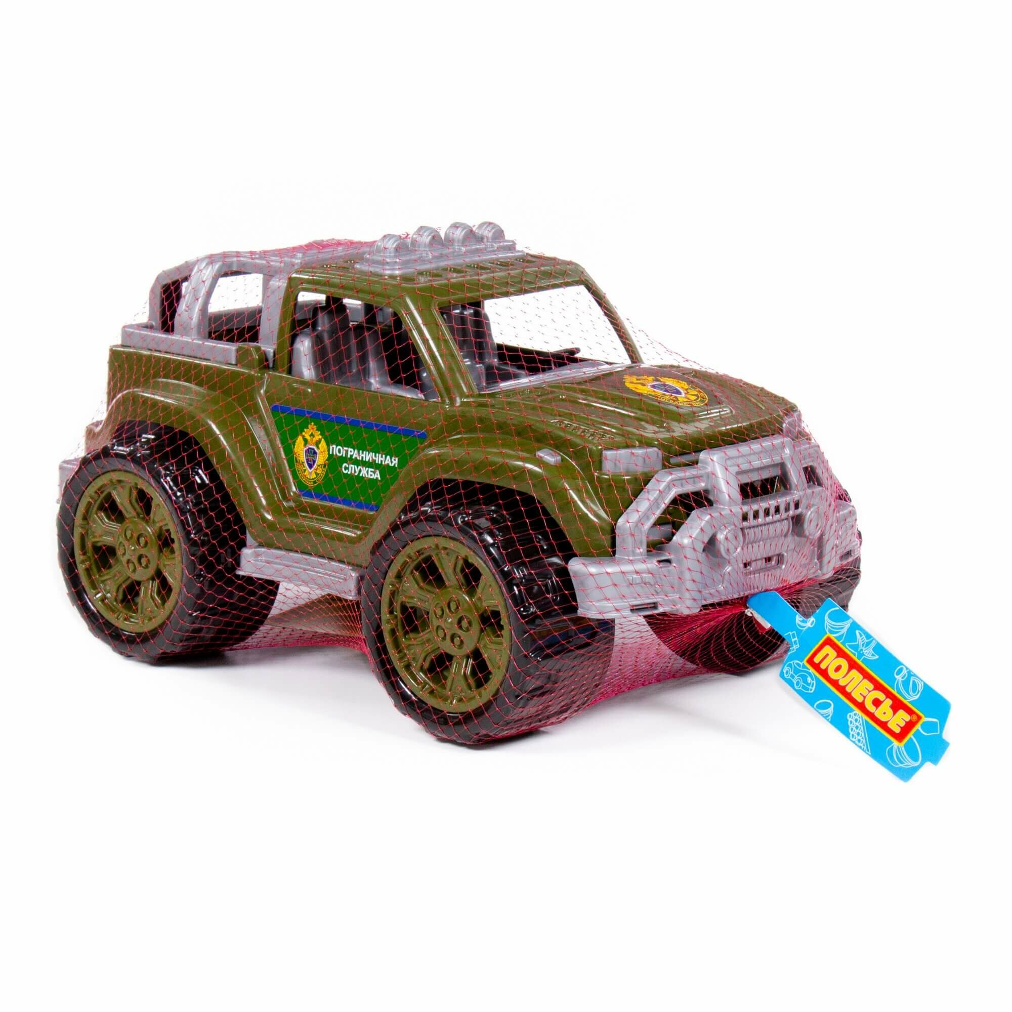 Машина Полесье 76151 "Легион" №2, пограничный джип, реалистичный дизайн