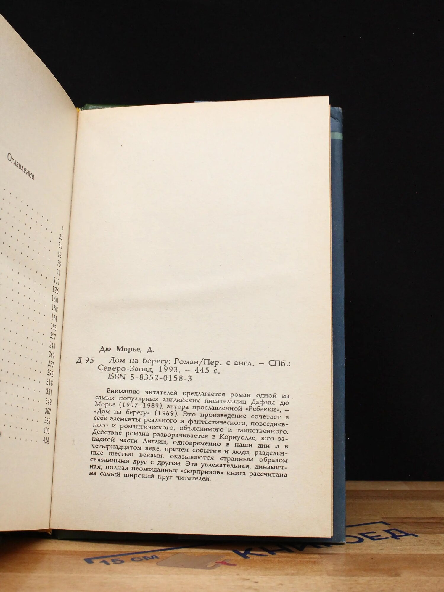 Книга. Дом на берегу 1993 (2046240870070)