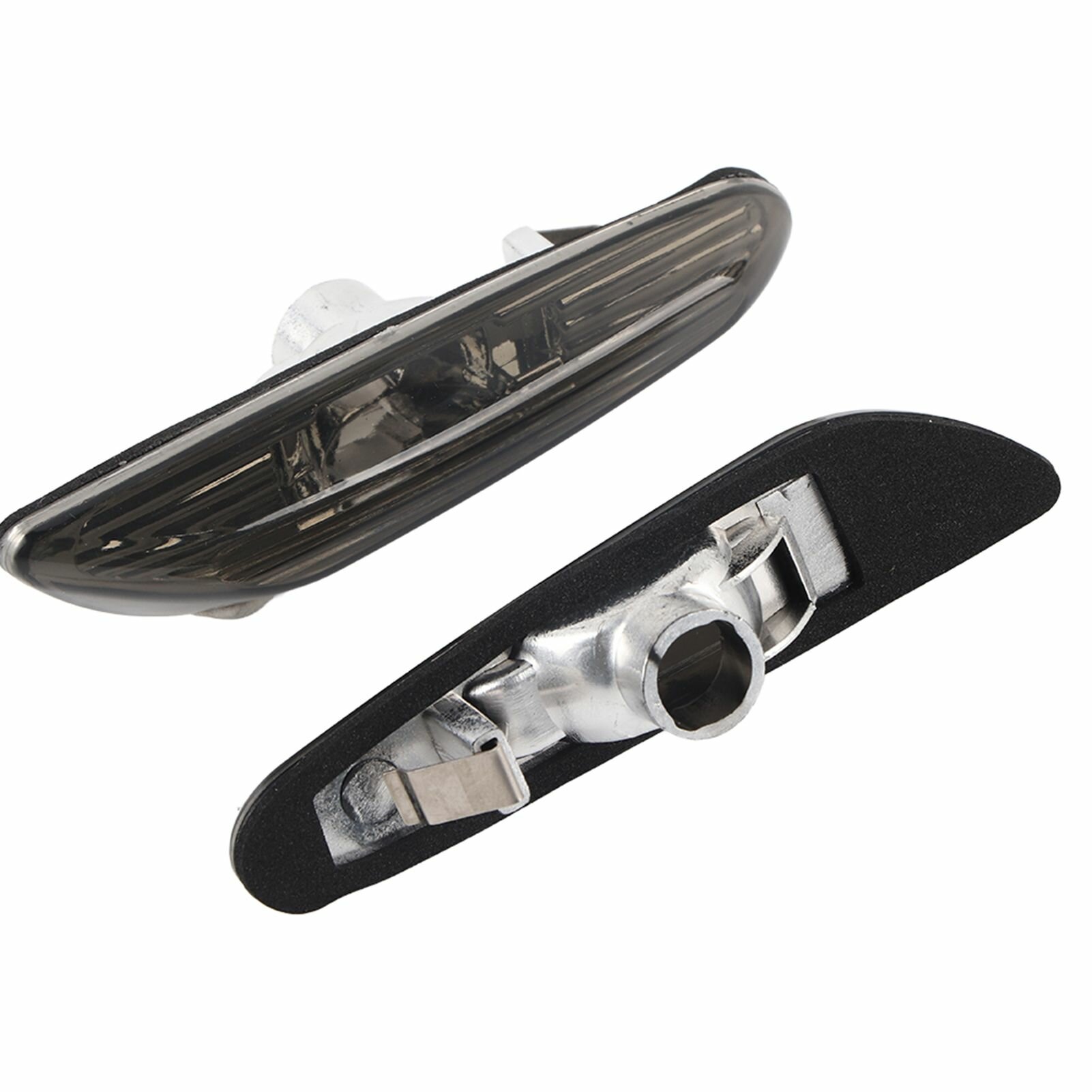 Боковая фара BMW E90 серая