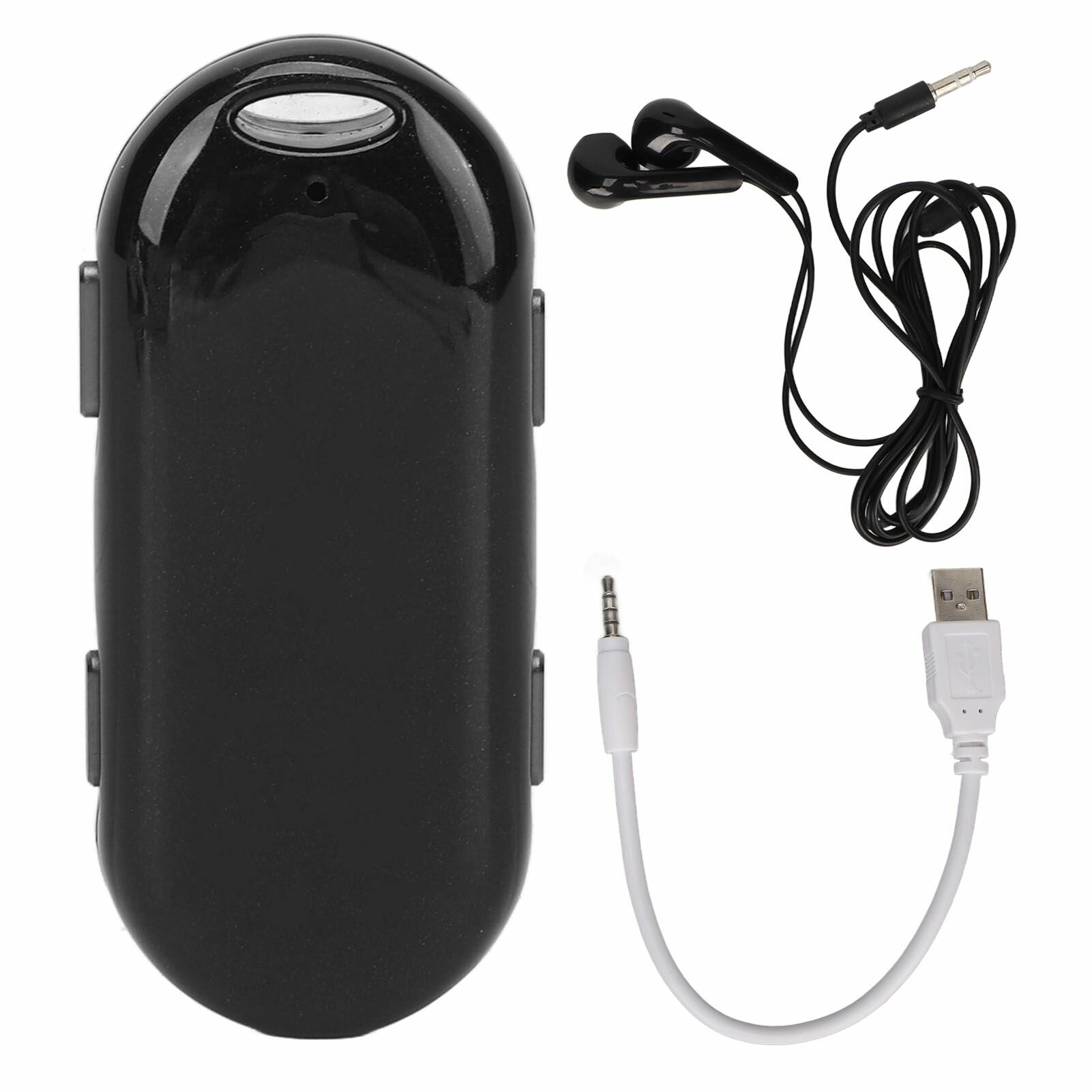 Мини-рекордер HD с шумоподавлением, активируемый голосом, перезаряжаемый, безопасный, маленький MP3-рекордер для интервью, встреч, нейтральный английский, 8 ГБ