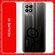 Чехол на Realme 8i / Реалми 8i с принтом "Неприличный человечек чёрный", прозрач...