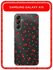 Чехол на Samsung Galaxy A15 / Самсунг А15 с принтом "Вишни и ленточки", прозрачн...