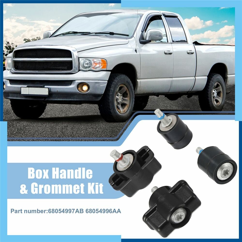 Набор ручек и молдингов для Dodge RAM 1500 2009-2018 68054996AA