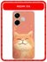 Чехол на Xiaomi Redmi 13X / Сяоми Редми 13X с принтом "Довольный рыжий котик"