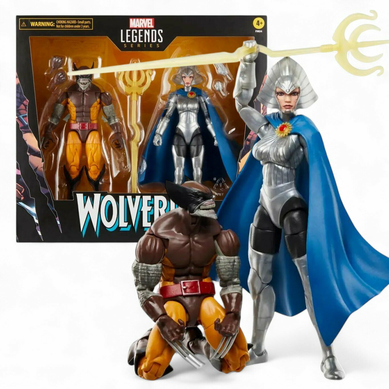 Фигурка Росомаха и Лиландра Нерамани «Marvel Legends» от Hasbro