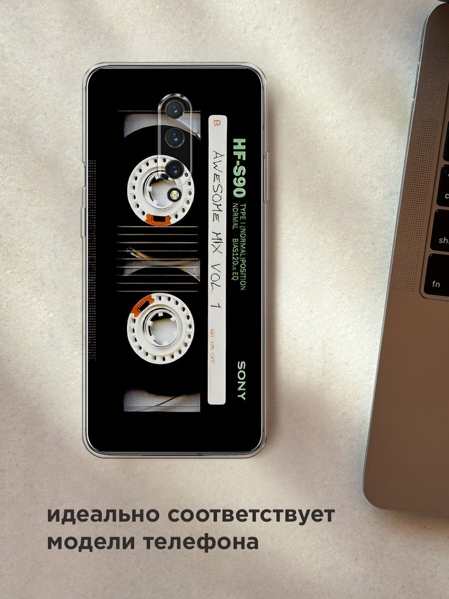 Чехол на OnePlus 8 / ВанПлас 8 с принтом "Кассета лак" — фото 1
