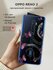 Чехол на Oppo Reno 2 / Оппо Рено 2 с принтом "Snake and butterflies 2"