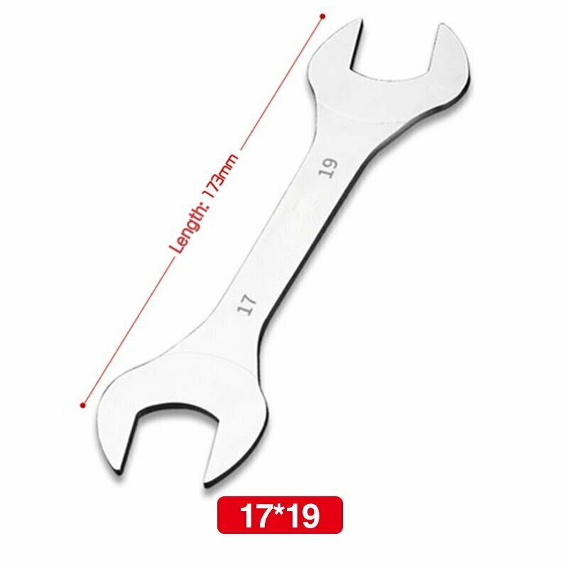 PIPES Ультратонкий гаечный ключ 17-19 мм из хромованадиевой стали