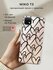 Чехол на Wiko T3 / Вико Т3 с принтом "Hearts doodle black 1"