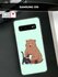 Чехол на Samsung Galaxy S10 / Самсунг Галакси S10 с принтом "Медведь и кошка дру...