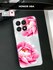 Чехол на Honor X8A / Хонор X8A с принтом "Open peonies", прозрачный