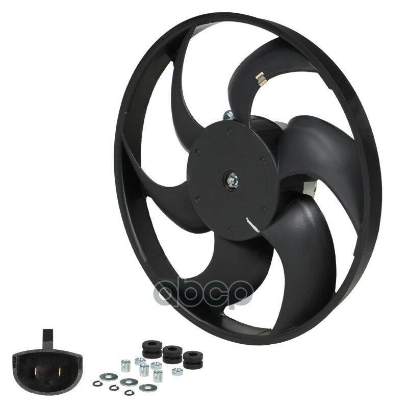 Вентилятор охл. (6-ти лопаст. на подш.) Калина, Шеви LFc0118 LUZAR арт. LFc0118