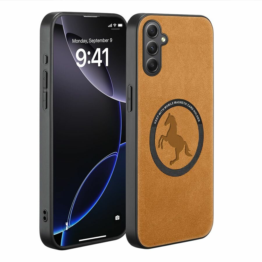 Starlight Case MagSafe чехол для Samsung Galaxy A35 5G(Самсунг Галакси А35) Нескользящий и удобный