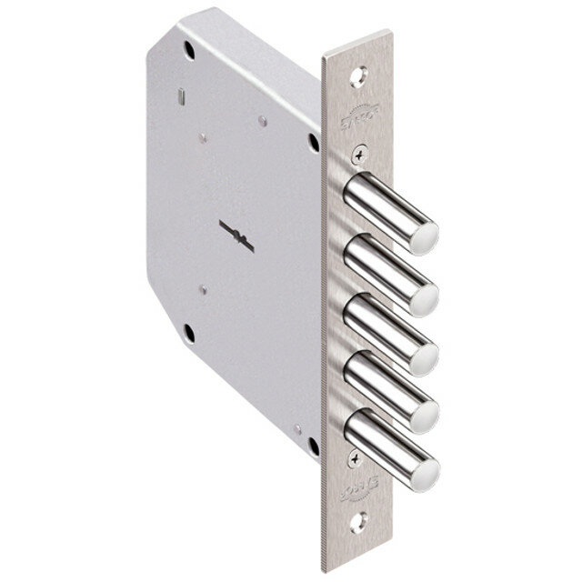 Эльбор Базальт замок врезной сувальдный 1.05.11 /00320/ 5 ригелей для металлических дверей