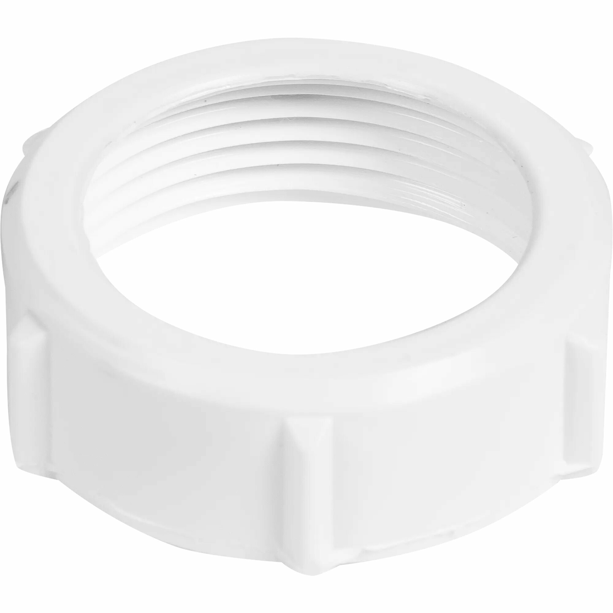 Гайка пластиковая для сифона 1 1/4 дюйма - прочное соединение раковины без утечек