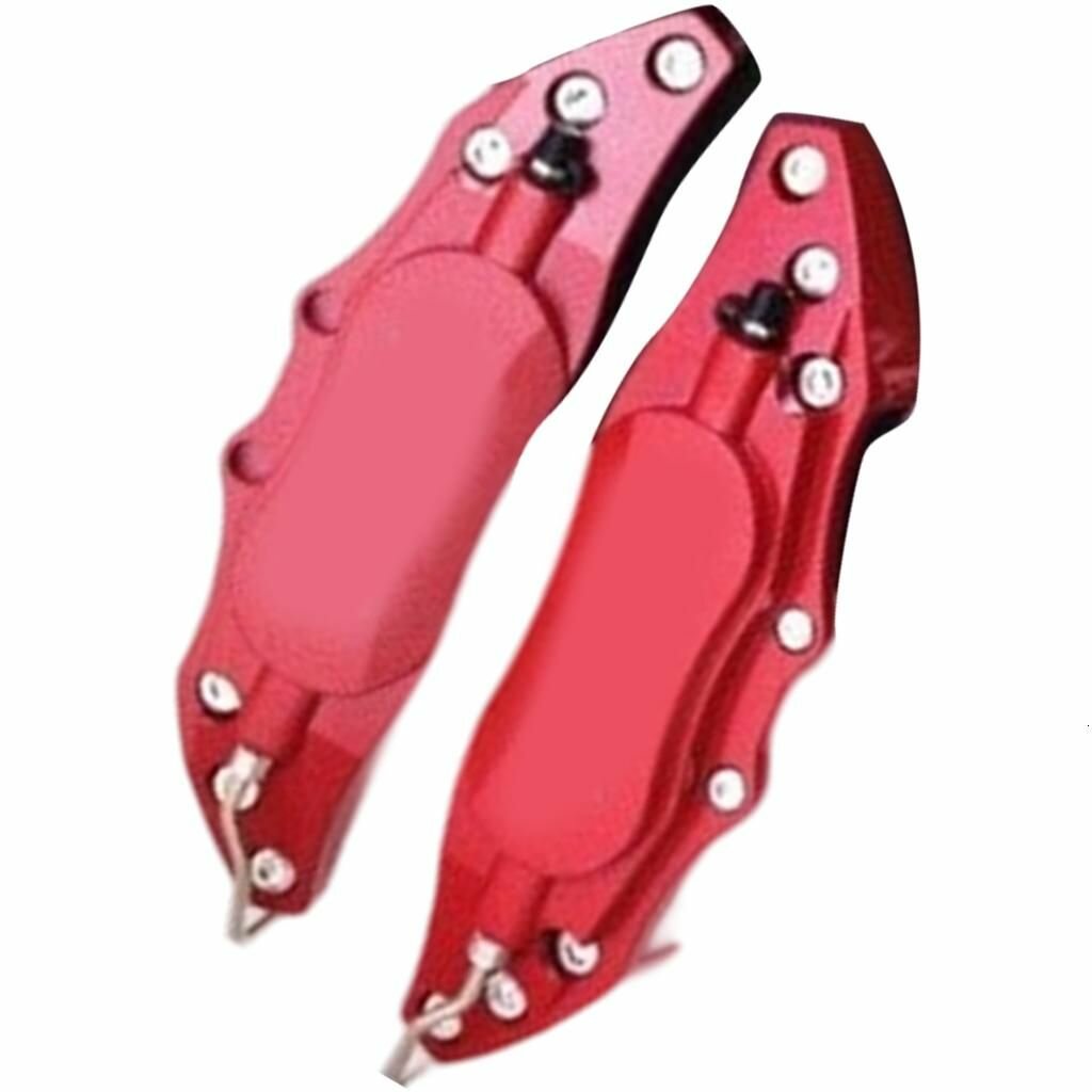 Специнструмент для авто, Пара прочных алюминиевых накладок тормозных суппортов среднего размера Для усовершенствования системы